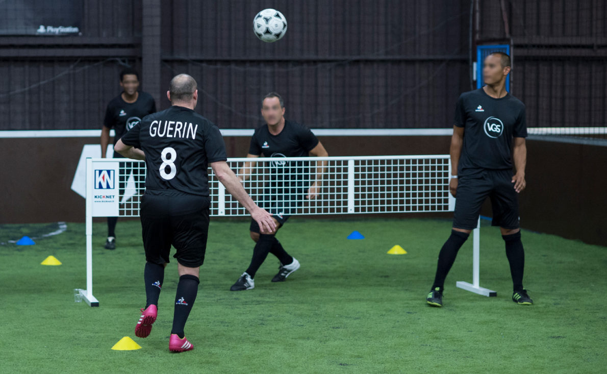 Kicknet: socer tennis net - Metalu Plast
